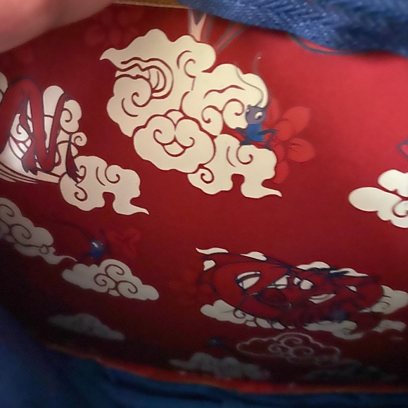 Loungefly | Bags | Disney Loungefly Clouds W Mushu Crikee Backpack ...